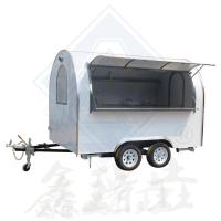 China Customized Snack Truck for Electric Bike Selling Food Mobile Fast Food Trailer Trucks for sale