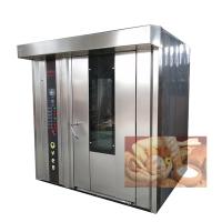 China Long Service Life Industrial Electric Rotary Baking Oven for Cake Biscuits Cookies Bread for sale