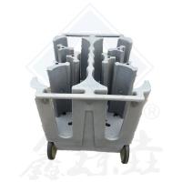 China Modern Design Food Cart with Chafing Dish and Adjustable Plastic Plate Trolley Cart for sale