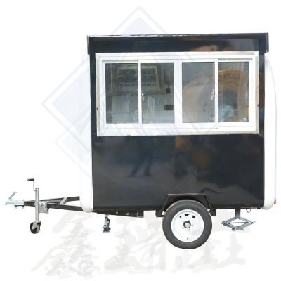China Long Service Life Mobile Food Cart for Outdoor and Indoor Fast Coffee Service for sale