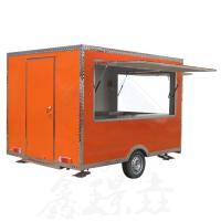 China Leisure Fast Food Equipment Customized Food Snack Truck for Mobile French Fries Vending for sale