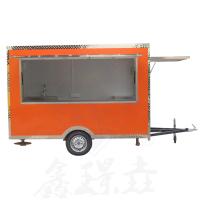 China Leisure Fast Food Equipment Customized Food Snack Truck for Mobile French Fries Vending for sale