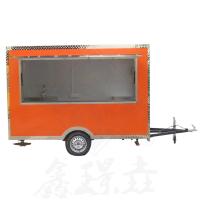 China Leisure Fast Food Equipment Customized Food Snack Truck for Mobile French Fries Vending for sale