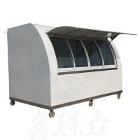 China Made Commercial Hot Dog Cart with 285*200*215 Size and Corn Raw Material for sale