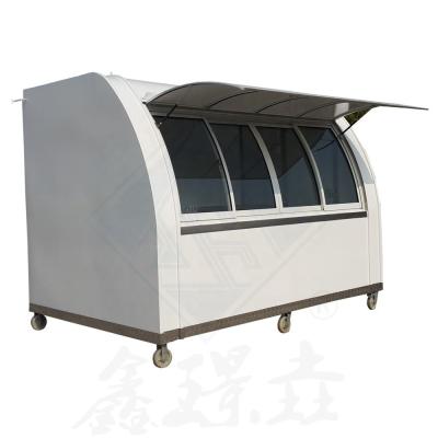 China Made Commercial Hot Dog Cart with 285*200*215 Size and Corn Raw Material for sale