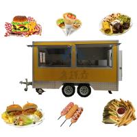 China Mobile Food Carts Sustainable Sweet Corn Dog Cart Pizza Bbq for Bakery Professionals for sale