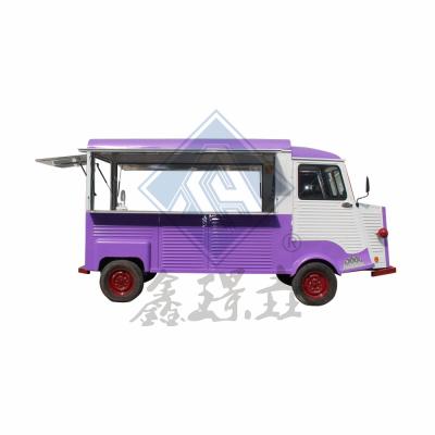 China Convenient Commercial Electric Food Truck Grade Ability 20-25° Driving Mileage 30-50km for sale