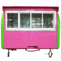 China Custom Street Waffle Vending Cart Hot Food Stand Kiosk for 220V Sale for sale