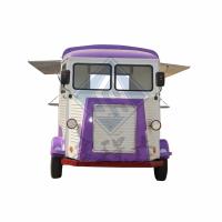 China Movable Electric Food Truck Pasta Sandwich Hamburger 60V Voltage Closed Body Type for sale