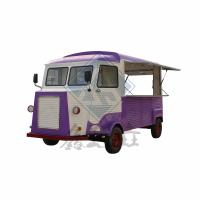 China Movable Electric Food Truck Pasta Sandwich Hamburger 60V Voltage Closed Body Type for sale
