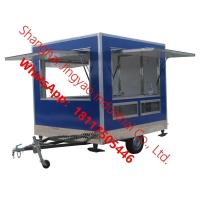 China 2300*1650*2450mm JY-BT400 Carritos de Comida Hot Dog Cart Tornado Potato Food Cart for sale
