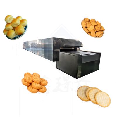 China Automatic Bread Bakery Equipment Gas Mini Electric Tunnel Belt Pizza Oven Conveyor for sale
