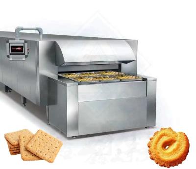 China 5T Bakery Oven Small Biscuit Making Machine for Filled Biscuits Manufacturing for sale