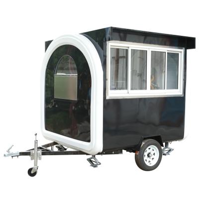 China Outdoor Catering Truck with Vending Snack Function Commercial Merchandise Cart for sale