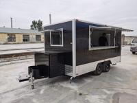 China 1200kg Mobile Concession Kitchen Cart for Soup and More in Vegetable Processing Plant for sale