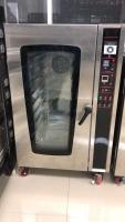 China Food Processing Machine 10 Trays Electric Gas Commercial Hot Air Convection Oven for Baking for sale
