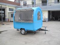 China Materials Used in Economical Mobile Food Carts for Coffee and Donuts for sale