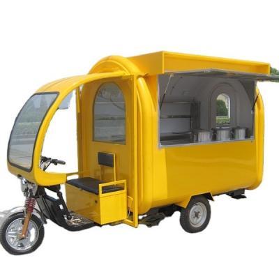 China 380*160*235 CM Street Mobile Gas Ice Cream Food Truck with Full Kitchen Equipment for sale
