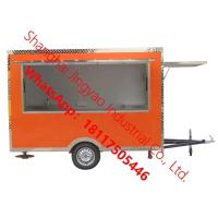 China Water Raw Material 1.5kw Mobile FoodCart/Vending FoodTruck/Mobile FoodTrailer JY-BT300 for sale