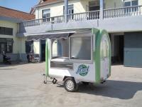 China Sandwiches Mobile Food Trailer with Full Kitchen Raw Material Flour 800KG Capacity for sale