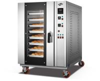 China 8 Trays Rotary Rack Gas Bakery Oven for Snack Food Baking Equipment at Good Prices for sale