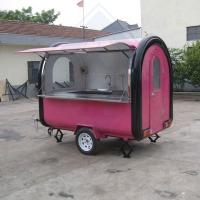 China Hot Dog Barbecue Mobile Food Cart with Full Kitchen and Online Support ' Satisfaction for sale