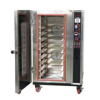 China Electric Power Source Food Industry Equipment Baking Oven 10 Trays Rotary Rack Oven for sale