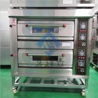 China 3 Deck 6 Trays 9 Trays Proofer Gas Deck Oven for Baking Milk in Commercial Pizza Oven for sale