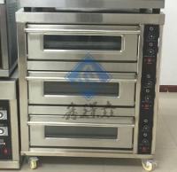 China 3 Deck 6 Trays 9 Trays Proofer Gas Deck Oven for Baking Milk in Commercial Pizza Oven for sale