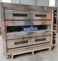 China 3 Deck 6 Trays 9 Trays Proofer Gas Deck Oven for Baking Milk in Commercial Pizza Oven for sale