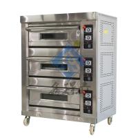 China Gas Bakery Pizza Oven Classic Deck Oven for Baking Bread in Commercial Kitchens for sale