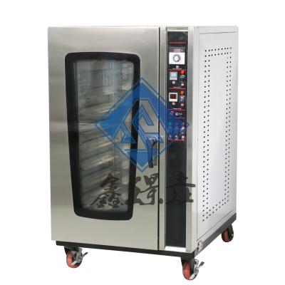 China 10 Trays Convection Baking Oven With Steam for Vegetable Processing Plant Even Baking for sale