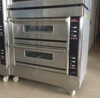 China 0.1kw Electric Baking Oven For Bread 3 Deck 12 Trays with Timer Control/Bakery Machine for sale