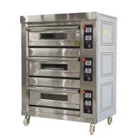 China Electric Deck Oven 2 Deck 2 Tray Perfect for Vegetable Processing Plant Application for sale