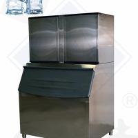 China Integrated Type Ice Storage Water/Air Cooling Ice Cube Maker 36kg Daily Capacity 1T/Day for sale