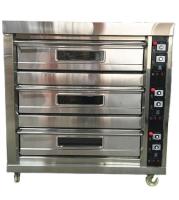 China Round Coconut Bread Baking Made Easy with Large Deck Oven Machine at Pie Long Loaf Bakery for sale