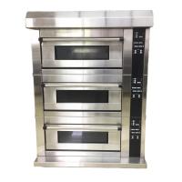 China Round Coconut Bread Baking Made Easy with Large Deck Oven Machine at Pie Long Loaf Bakery for sale