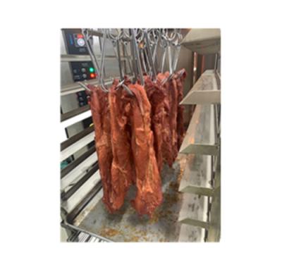 China 380V 32 Trays Gas Chicken Roast Suckling Pig Beef Meat Jerky Grain Baking Rack Machine for sale