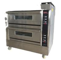 China Commercial Stainless Steel Gas Pizza Oven for Baking Cake and Cookie in Shanghai for sale