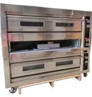China Commercial Stainless Steel Gas Pizza Oven for Baking Cake and Cookie in Shanghai for sale