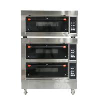 China Food Beverage Shops Multi Deck Gas Oven for Baking Bread Pizza Meat Baguette at Baking for sale