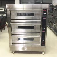 China Food Beverage Shops Multi Deck Gas Oven for Baking Bread Pizza Meat Baguette at Baking for sale