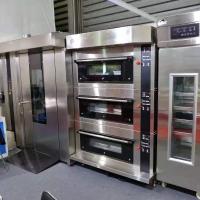 China 1640*850*1645mm Oversize Electric Gas / Power Combi Deck Oven With Proofer 2Years for sale