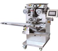 China Double Colors Biscuits Mochi Ice Cream Filling Machine JY-868 PLC Easy Operation 3 Hopper for sale