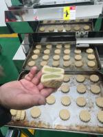 China Double Colors Biscuits Mochi Ice Cream Filling Machine JY-868 PLC Easy Operation 3 Hopper for sale