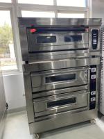China Design Table Top Double Decks Electric Pizza Oven Dish Demension 400*600mm for Kitchen for sale