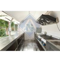 China Directly Supply 4M Single/Double Axles Design Mobile Food Truck with Water Material for sale