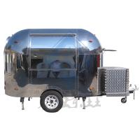 China 3M Single/Double Axles Design Mobile Customized Industrial Mobile Stainless Steel Food Truck for sale
