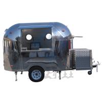 China 3M Single/Double Axles Design Mobile Customized Industrial Mobile Stainless Steel Food Truck for sale