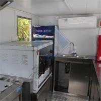 China 3M Single/Double Axles Design Mobile Customized Industrial Mobile Stainless Steel Food Truck for sale